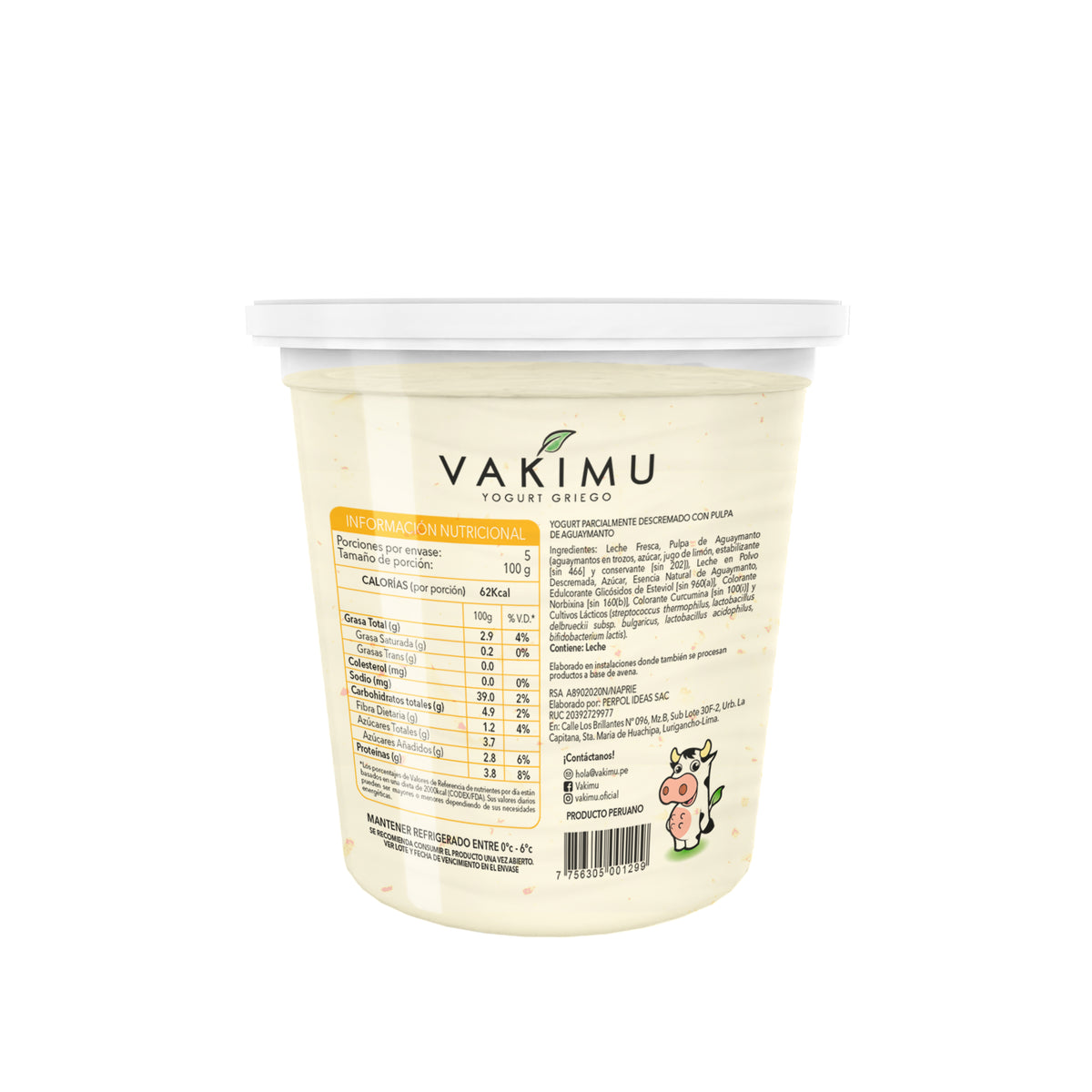 Yogurt Quark Natural 500g – Vakimu