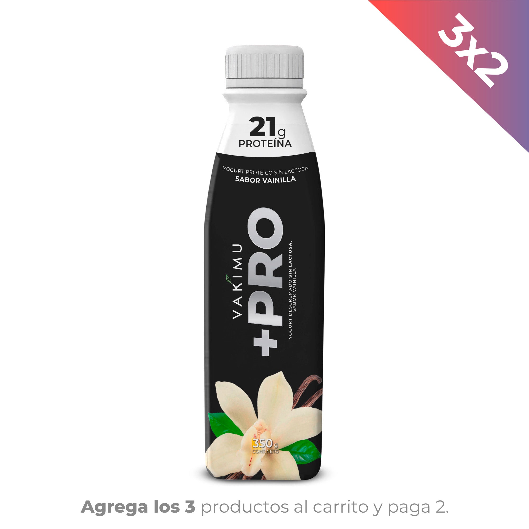 YOGURT BEBIBLE VAKIMU +PRO VAINILLA 350g – Vakimu